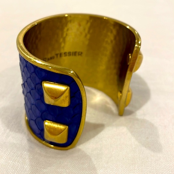 TAYLOR AND TESSIER | Jewelry | Taylor And Tessier Royal Blue Snakeskin ...